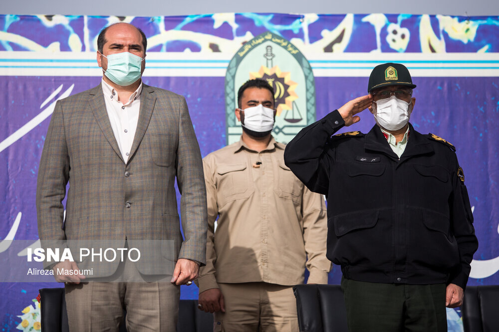 خبرآنلاین - تصاویر | رزمایش نوروزی پلیس پایتخت در میدان آزادی