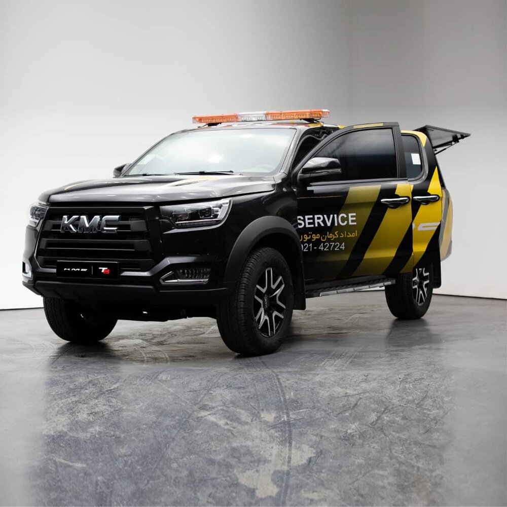 پیکاپ KMC T8 در ناوگان امدادی کرمان موتور - خبرآنلاین