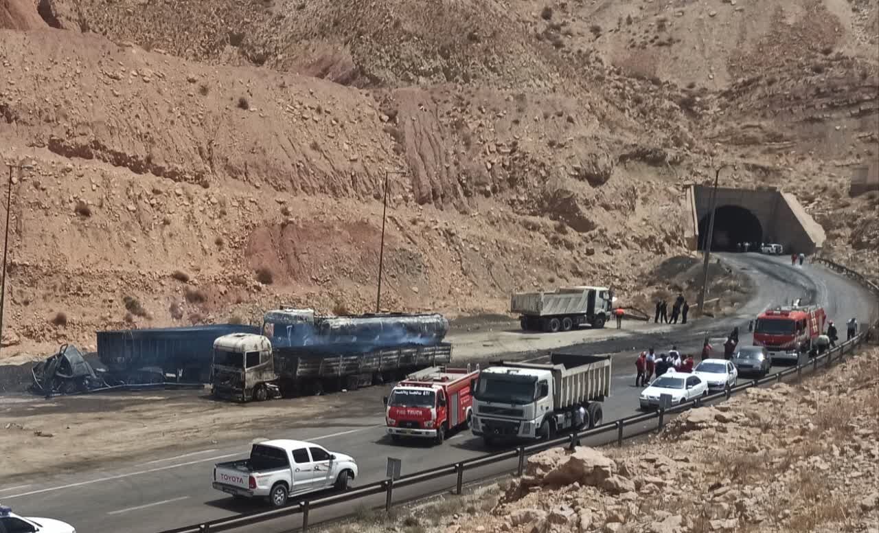 آمار فوتی‌های آتش‌سوزی در تونل تنگه زاغ به سه نفر رسید - خبرآنلاین
