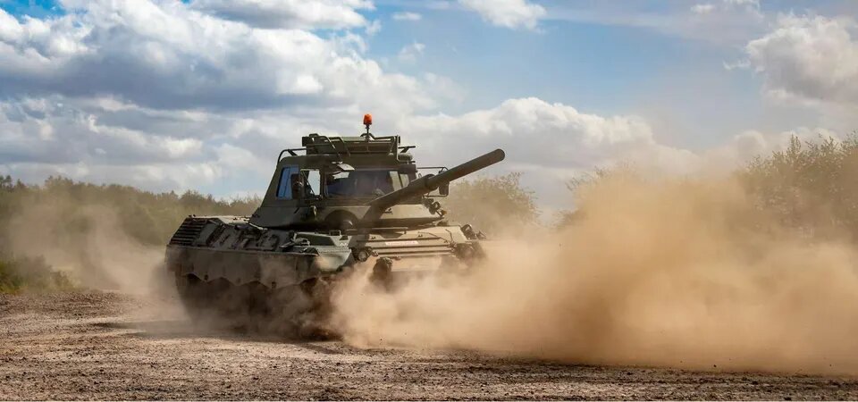 مهمان آلمانی خط دفاعی اوکراین/ عکس - خبرآنلاین