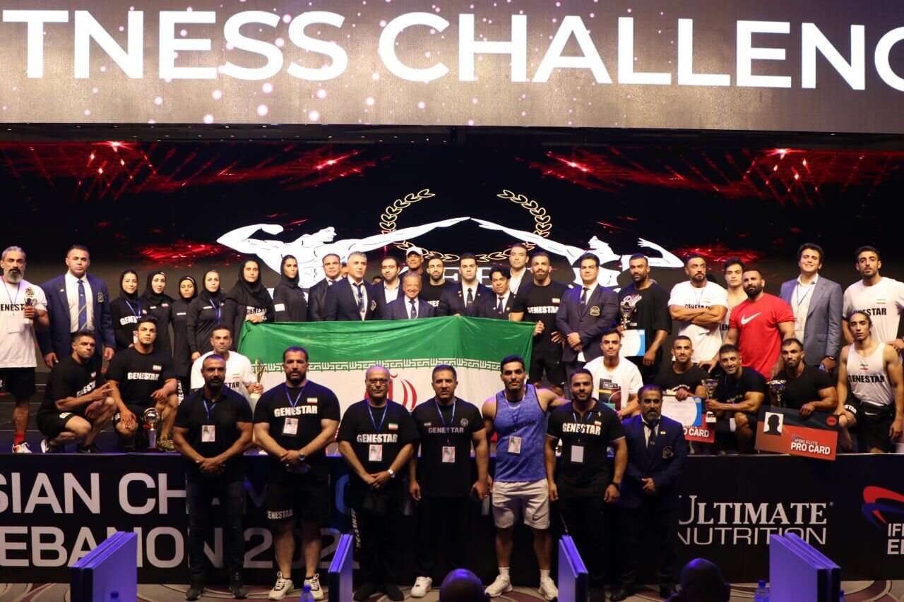 Iran bodybuilders crowned champions at IFBB Asian Championships ...