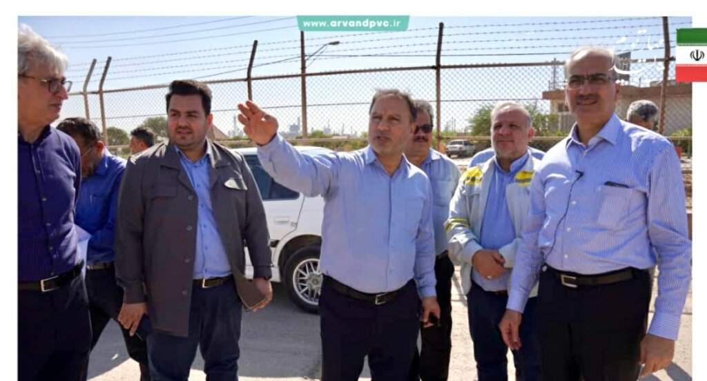 حضور مدیران ارشد هلدینگ خلیج فارس در پتروشیمی اروند؛ طرح «پتروپرک وارد