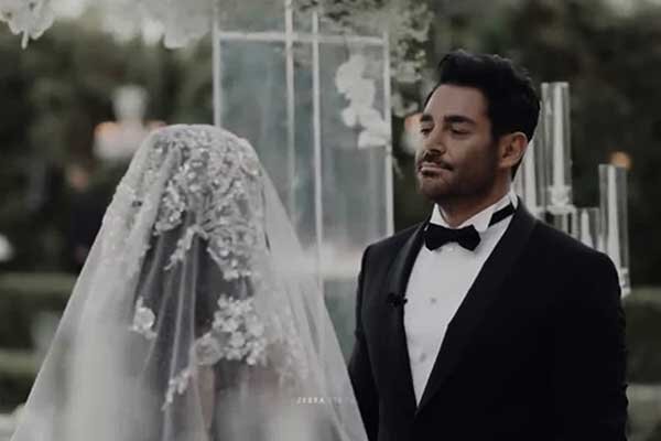 تصاویر عکس‌های جدید محمدرضا گلزار از مراسم عروسی در سالگرد ازدواج